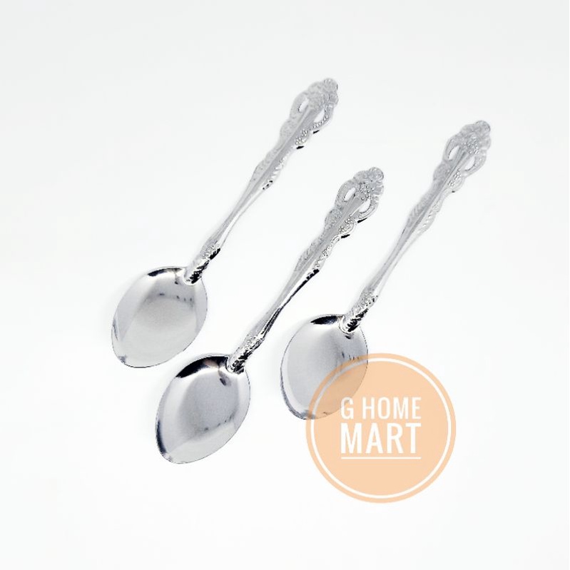 Jual Sendok makan motif wayang murah stainless ( 1 pack isi 12pcs ...