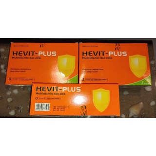 Jual HEVIT PLUS MULTIVITAMIN DAN ZINC PER BOX (100 TAB) Indonesia ...
