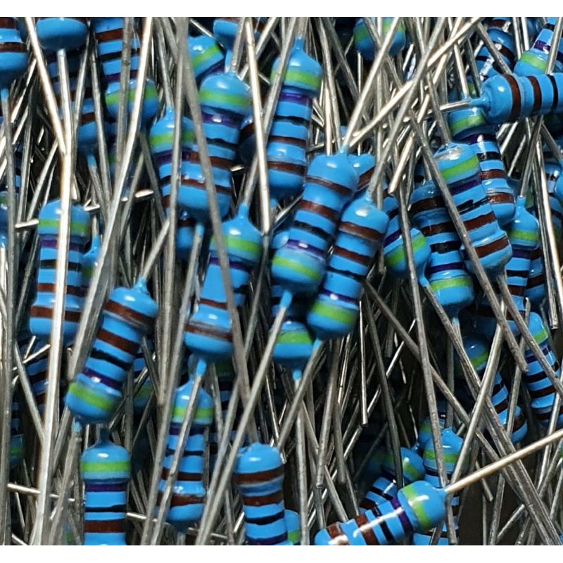 Jual Resistor 4K7 ohm 0.25W metal film 1% 10pcs | Shopee Indonesia