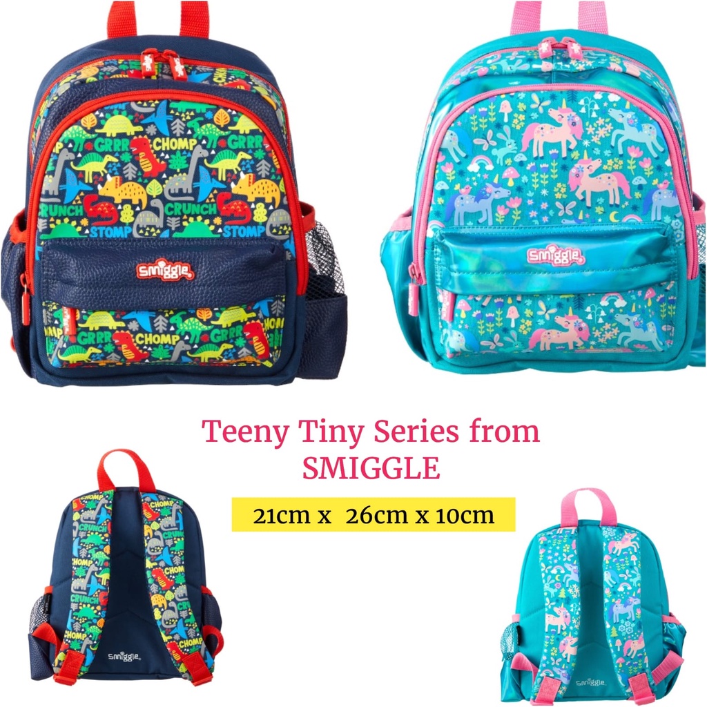 Jual Smiggle Topsy Teeny Tiny Backpack Bag Pack/Size anak TK/Smiggle ...