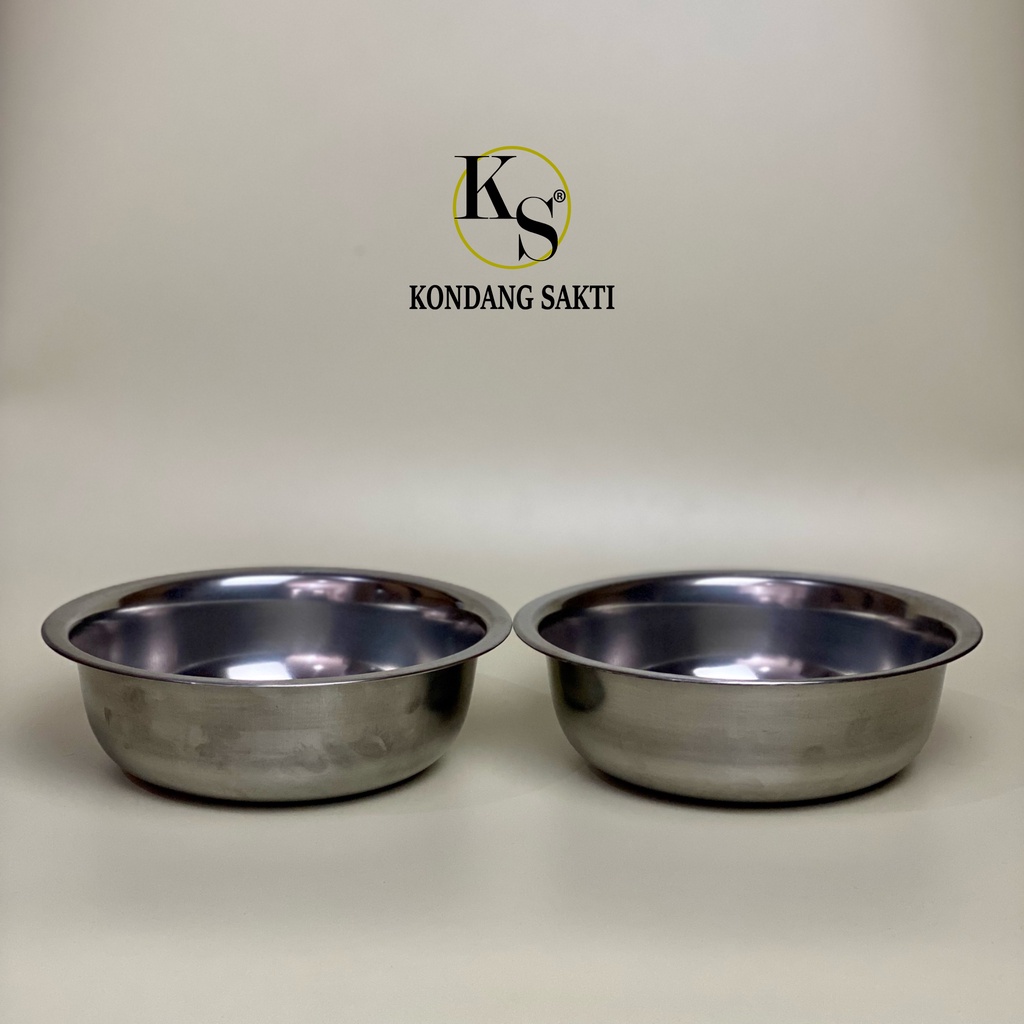 Jual BASKOM STAINLESS STEEL TEBAL/ MANGKOK STAINLESS STEEL/ WASKOM ...