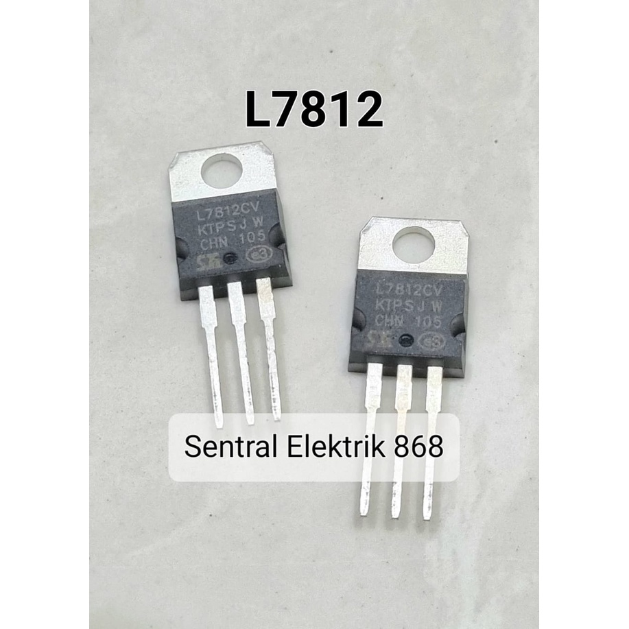 Jual Transistor L7812 L7815 Asli Transistor L 7812 Transistor L 7815 ST | Shopee Indonesia