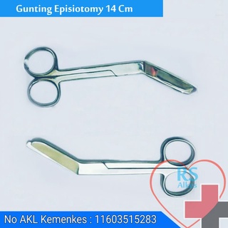 Jual Gunting Episiotomi Gunting Evisiotomi 14 Cm | Shopee Indonesia