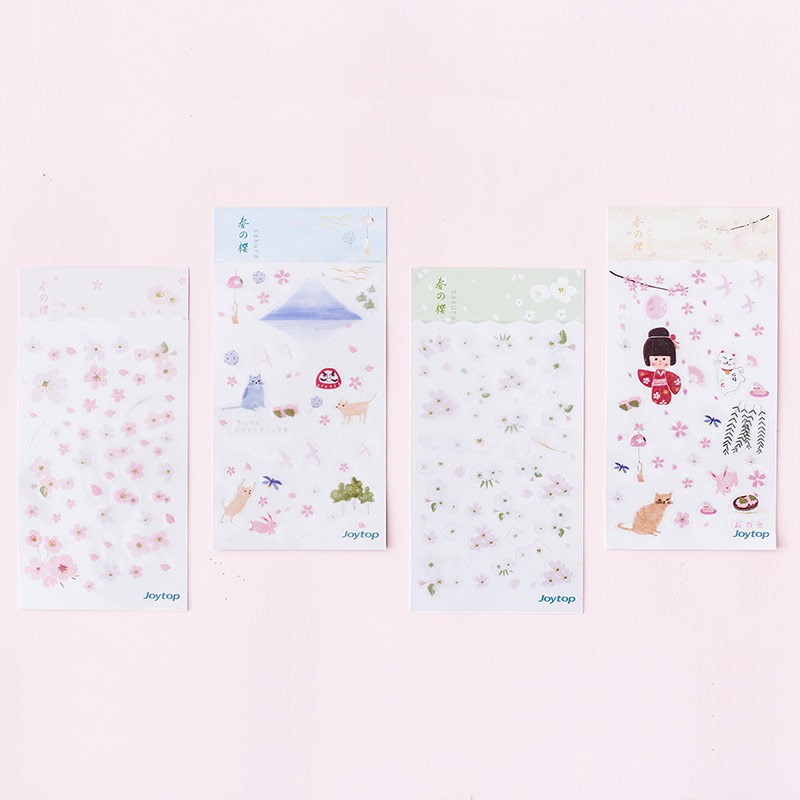 Jual Sakura Season Diary Deco Stickers (Stiker Dekorasi) | Shopee Indonesia