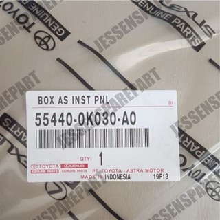 TUTUP COVER LACI ATAS INNOVA DASHBOARD 55440-0K030-A0 | Shopee Indonesia