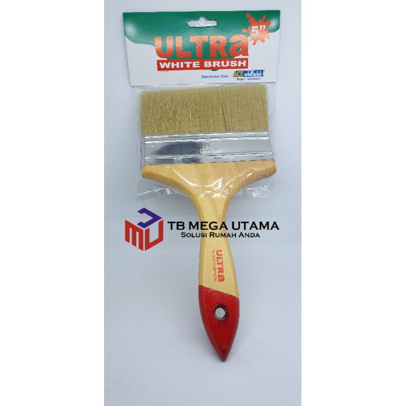 Jual Kuas Ace Ultra White Brush 5" | Kuas Cat Tembok dan Minyak ...