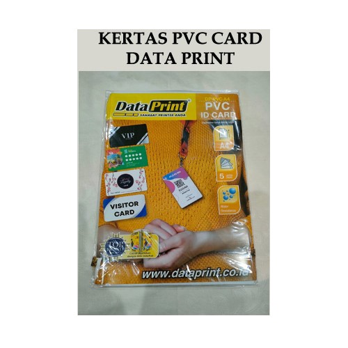 Jual DATA PRINT PVC ID CARD A4 / PAPER ID CARD DATA PRINT | Shopee ...