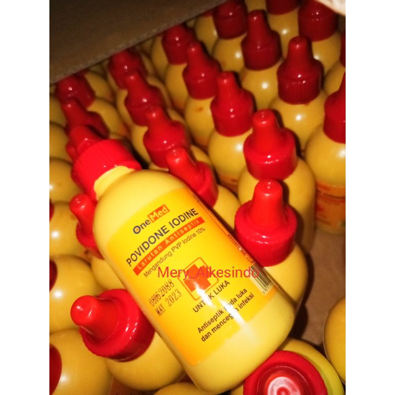 Jual POVIDONE IODINE 10% 60ml / POVIDONE ONEMED / POVIDON 60ML | Shopee ...