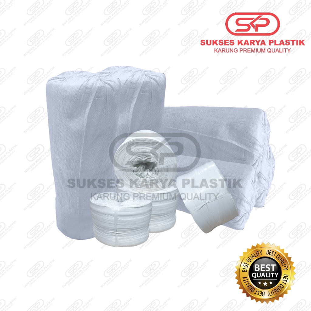 Jual TALI RAFIA PUTIH 5 KG TALI PLASTIK RAFIA PUTIH 5KG TALI LOSAN ...