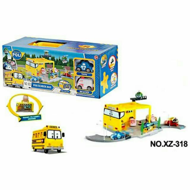 Jual ROBOCAR POLI SCHOOL BUS | Shopee Indonesia