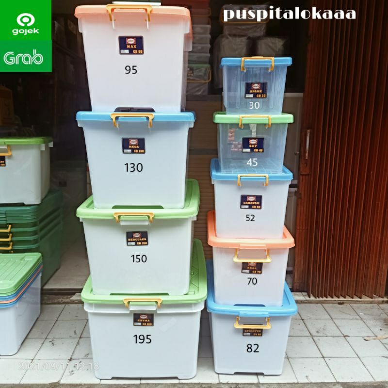 Jual CONTAINER BOX PLASTIK SHINPO CB (KHUSUS GRAB&GOJEK) Indonesia ...