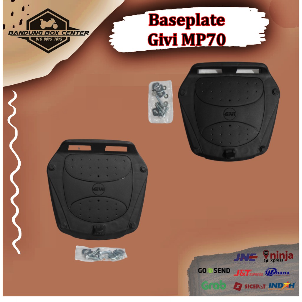 Jual Baseplate Base Plate atau Tatakan Box Givi MP70 bisa untuk E43 E45 ...