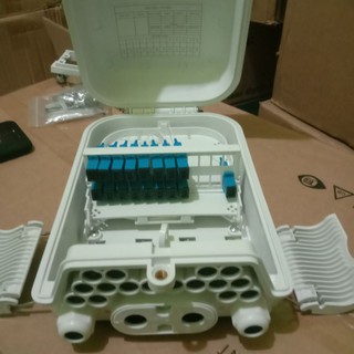 Jual ODP mini 16 core up 24 core lengkap spliter PLC 1:16 SC UPC/odp ...