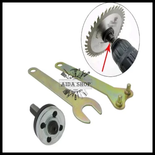 Jual Chuck Adapter Konektor Kepala Bor 10mm Dan 13mm SET 5pcs Arbor Set ...