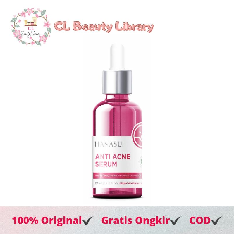 Jual HANASUI Anti Acne Serum New Look & Improved Formula | Shopee Indonesia