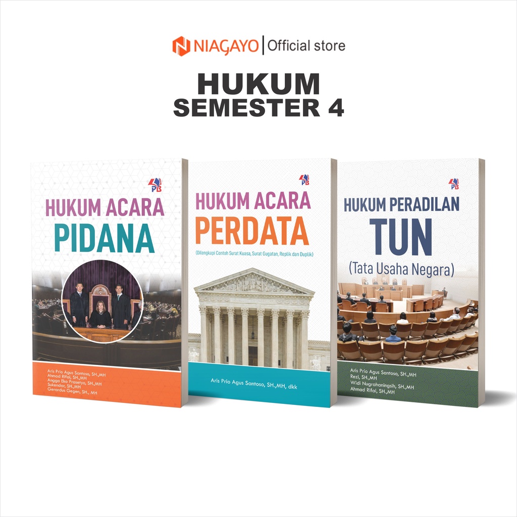 Jual Buku Hukum Semester 5 - Hukum Acara Pidana / Perdata / Hukum ...