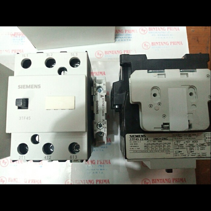 Jual Contactor / Kontaktor Tipe 3TF45-22 Siemens 220V | Shopee Indonesia