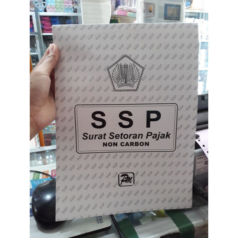 Jual Surat Setoran Pajak / Buku SSP NCR Rangkap 5 | Shopee Indonesia