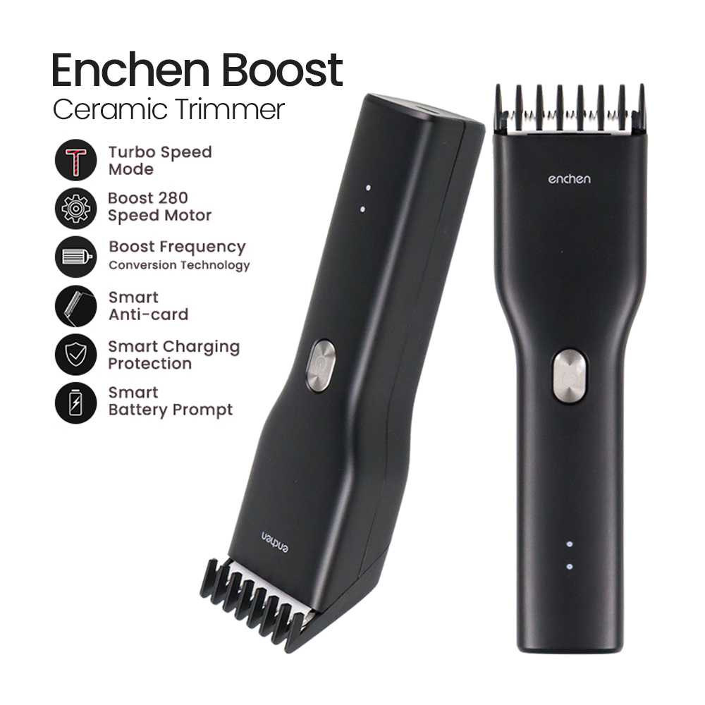Jual Enchen Boost Alat Cukur Elektrik Hair Clipper Ceramic Trimmer ...