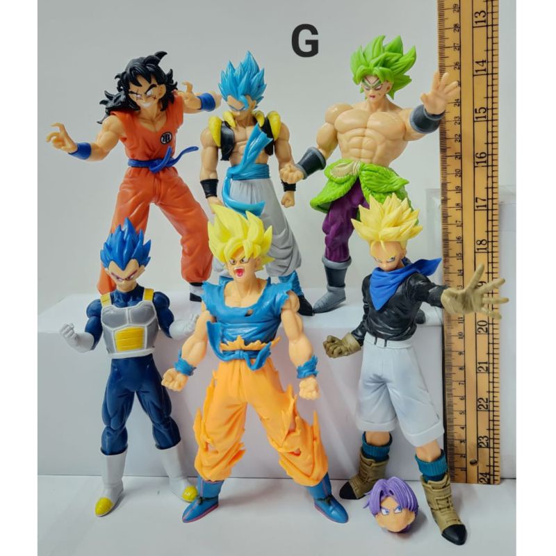 Jual Dragon Ball Figure / Yamcha / Goku / Broly / Trunks / Vegeta ...