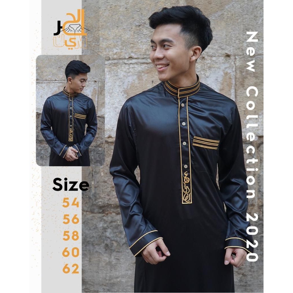 Jual GAMIS HARAMEN MESIR - GAMIS PRIA BORDIR TENGAH | Shopee Indonesia
