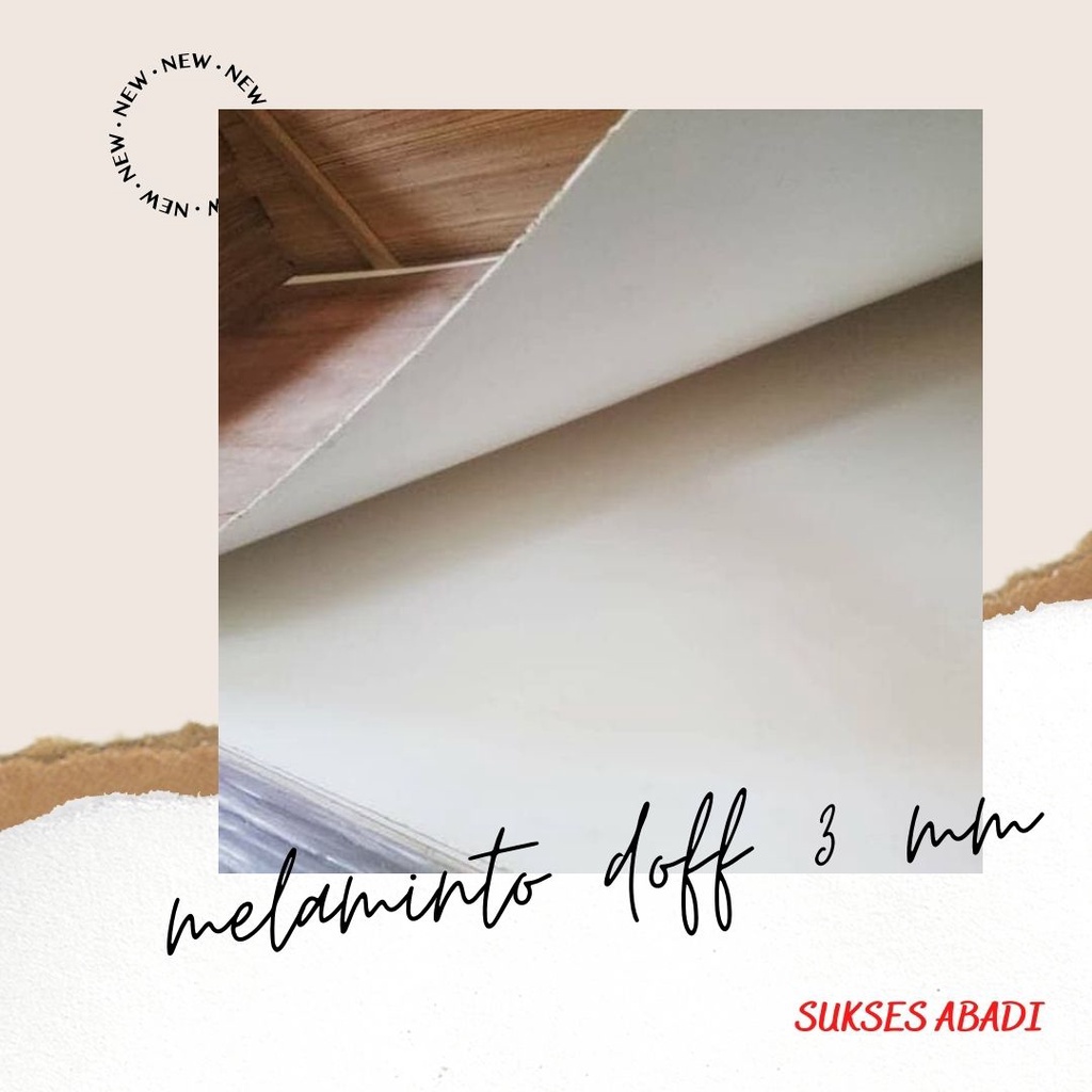 Jual Triplek / MULTIPLEK / PLYWOOD Triplex Melamin Melaminto Putih Doff ...
