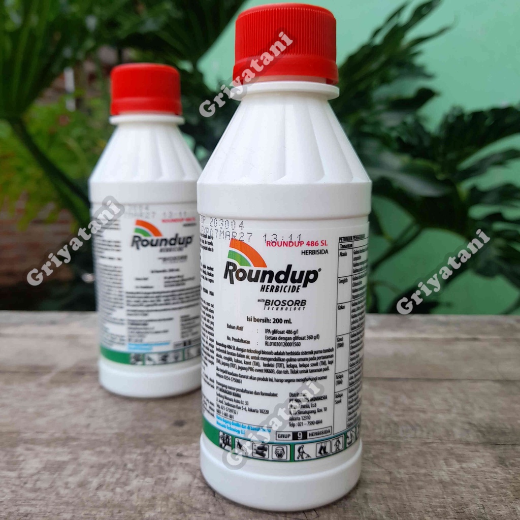 Jual Herbisida Roundup 486 SL 200mL | Shopee Indonesia