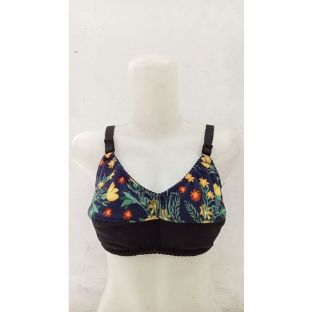 Jual Bra motif /Bra tanpa busa/Bratanpakawat/nyaman dipakai | Shopee ...