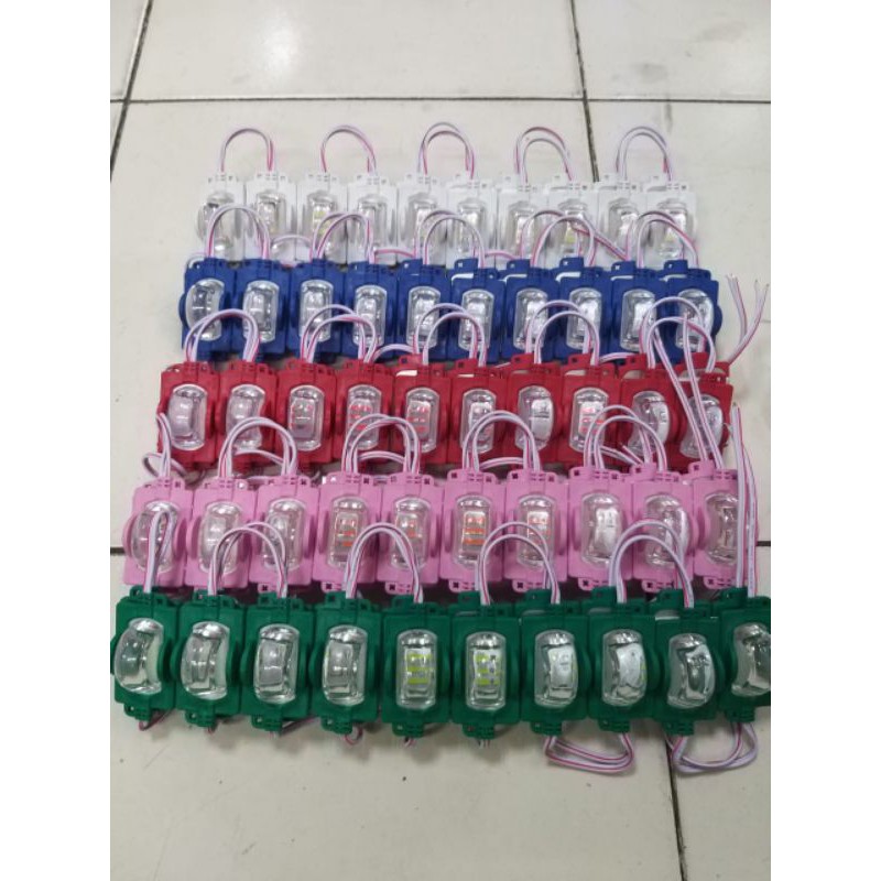 Jual lampu led 1 mata 3 led modul 12 v | Shopee Indonesia