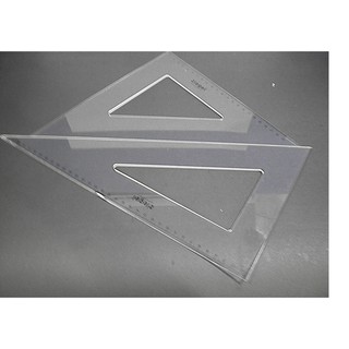 PENGGARIS SEGITIGA ZIEGEL ROTRING / SEGITIGA BESAR NO 12 23CM/33CM ...