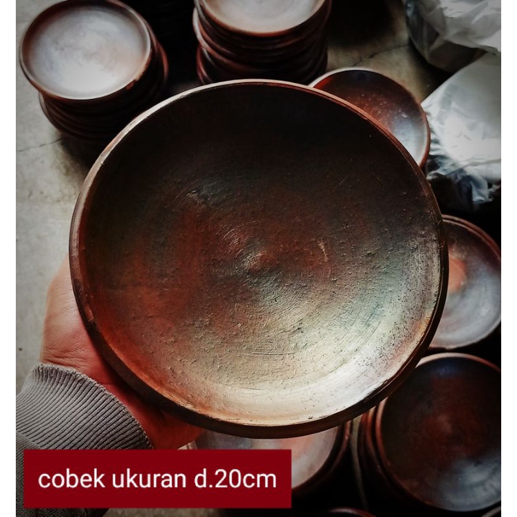 Jual cobek piring gerabah d.20cm | Shopee Indonesia