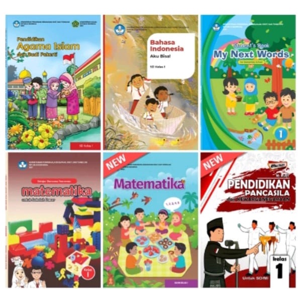 Jual Paket Buku Siswa Sd Kelas 1 Kurikulum Merdeka Shopee Indonesia