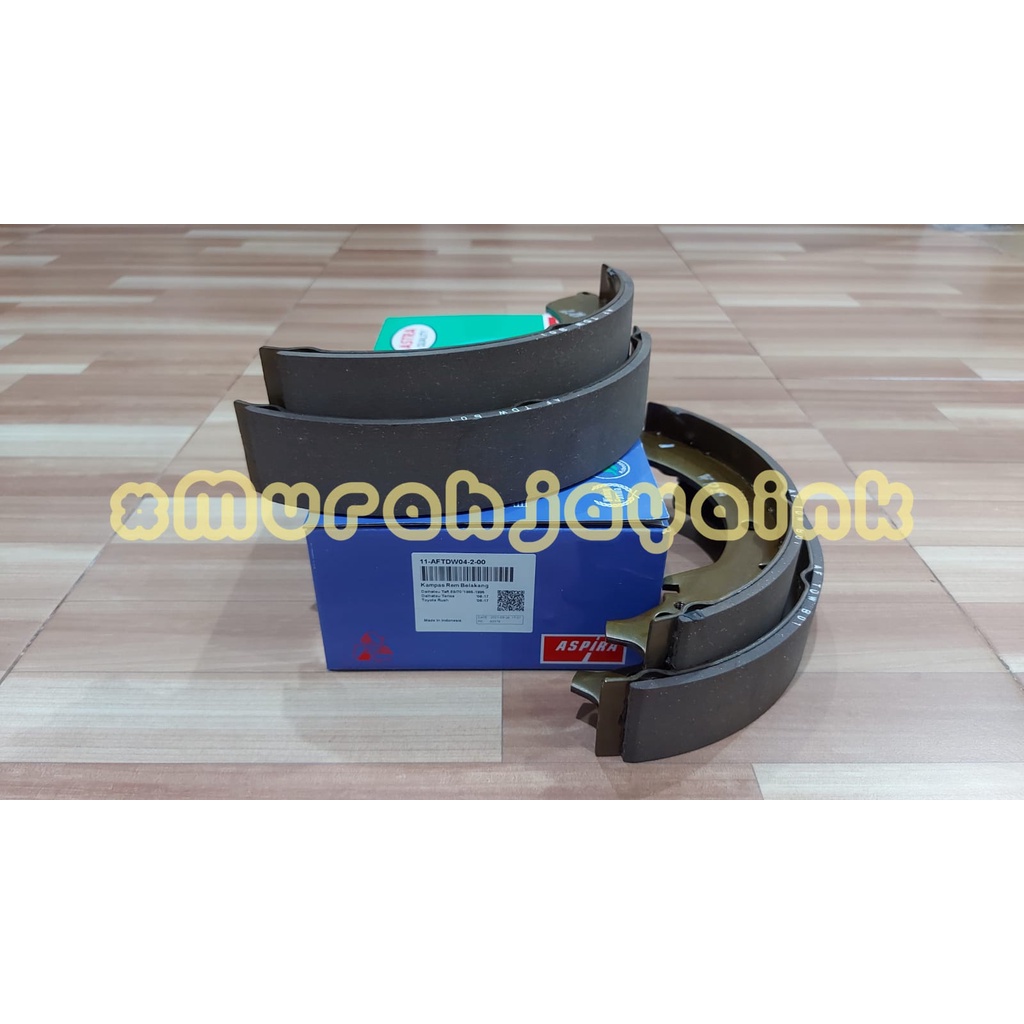 Jual Kampas Rem Belakang / Brake Shoe TDW DAIHATSU TARUNA TAFT F-70V ...