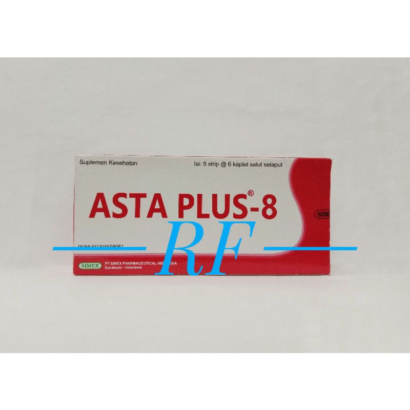 Jual Asta Plus 8 atau Asta Plus-8 Caplet isi 30 (Simex) | Shopee Indonesia