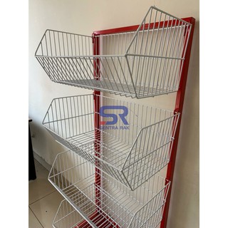 Jual Rak Snack Rak Roti Minimarket 4 Susun | Shopee Indonesia
