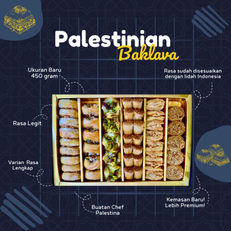Jual BAKLAVA BEESAN, kuliner asli turky | Shopee Indonesia