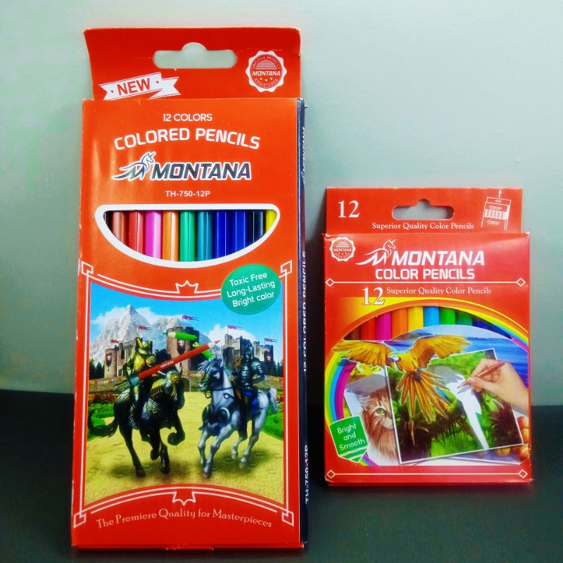 Jual Pensil 12 Warna Montana Pencil Colour Pensil Mewarnai Ukuran