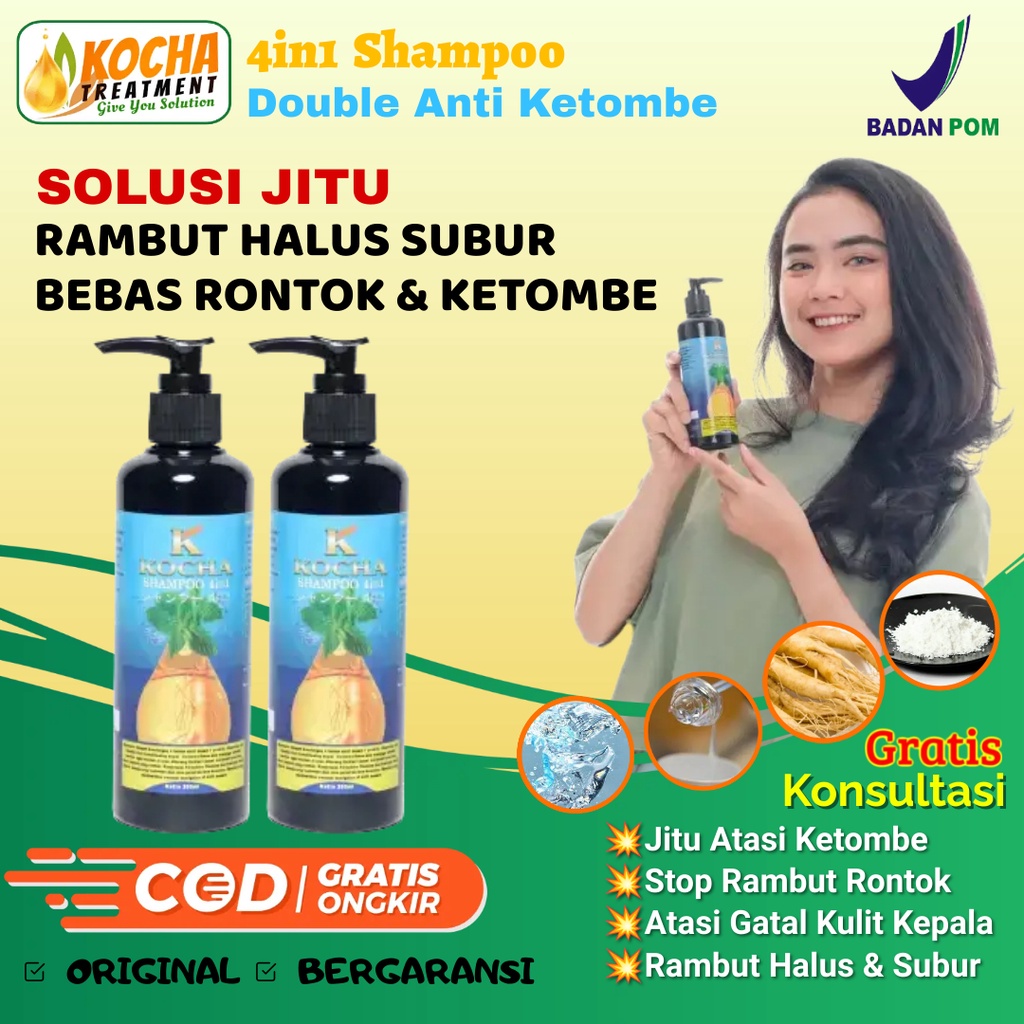 Jual Shampo Rambut Rontok dan Ketombe Paling Ampuh Hair Fall Treatment Vitamin Scalp Care ...