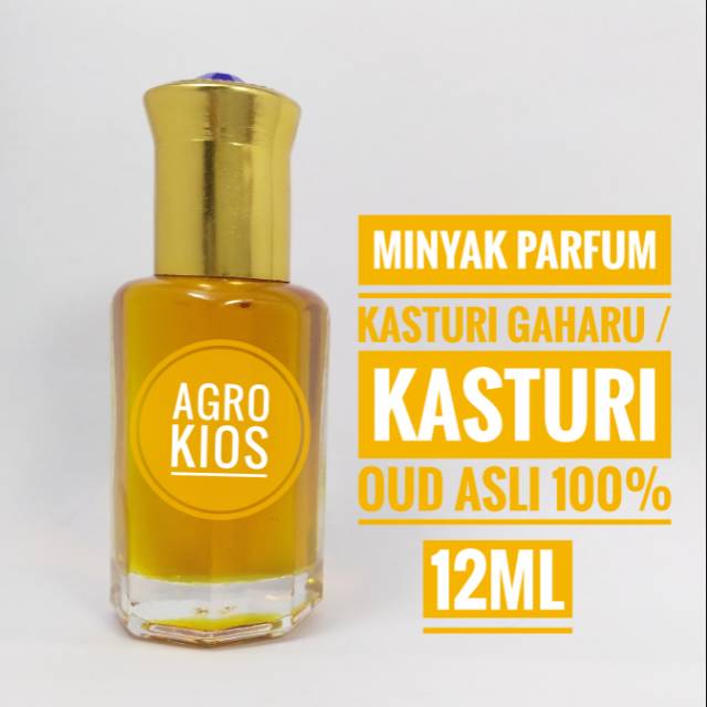 Jual Minyak Kasturi Gaharu - Minyak Parfum Murni Kasturi Oud 12ml | Shopee Indonesia