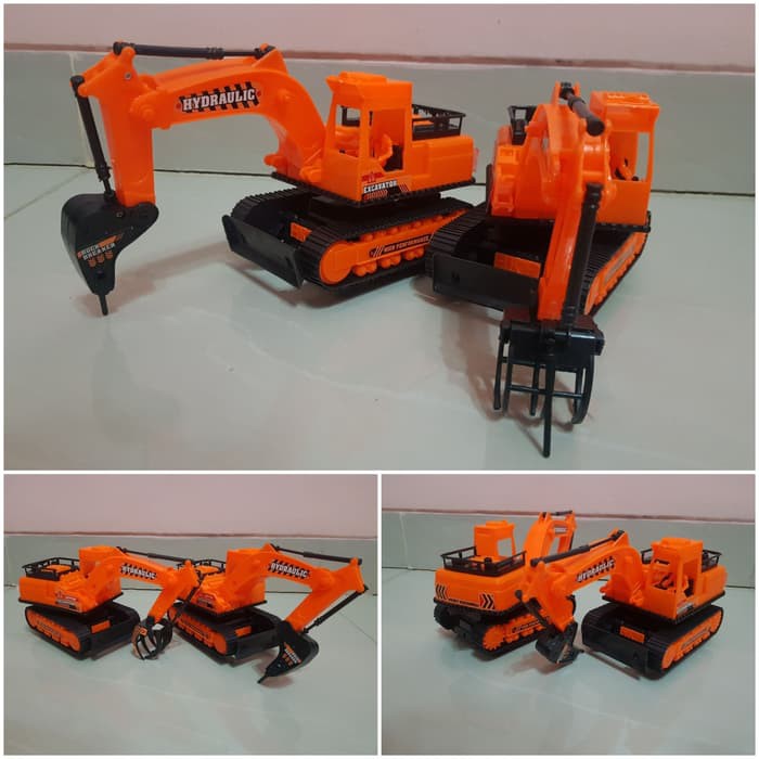 Jual Mainan Mobil Kontruksi Bangunan Excavator - Mainan Mobil Alat ...