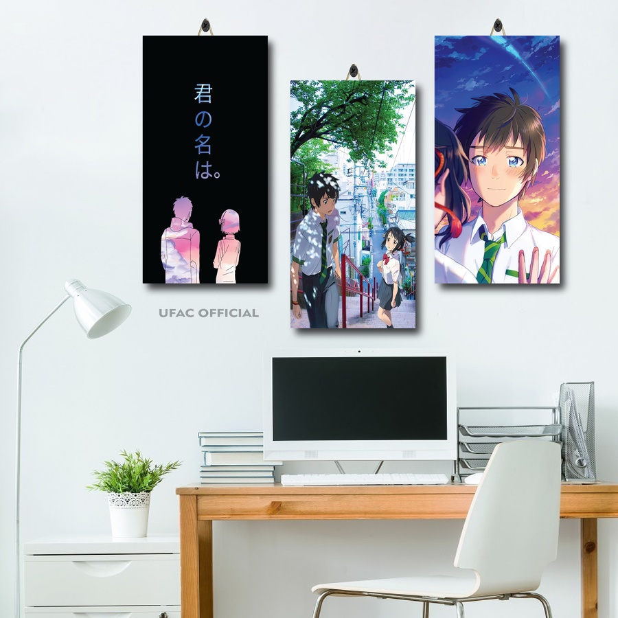 Jual DEKORASI KAMAR MITSUHA MIYAMIZU YOUR NAME 15X30 DA8PN/TLWJ9 ...