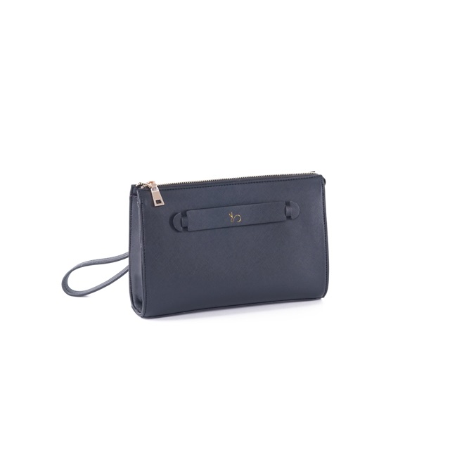 Jual Vallice - Moira Clutch in black | Shopee Indonesia