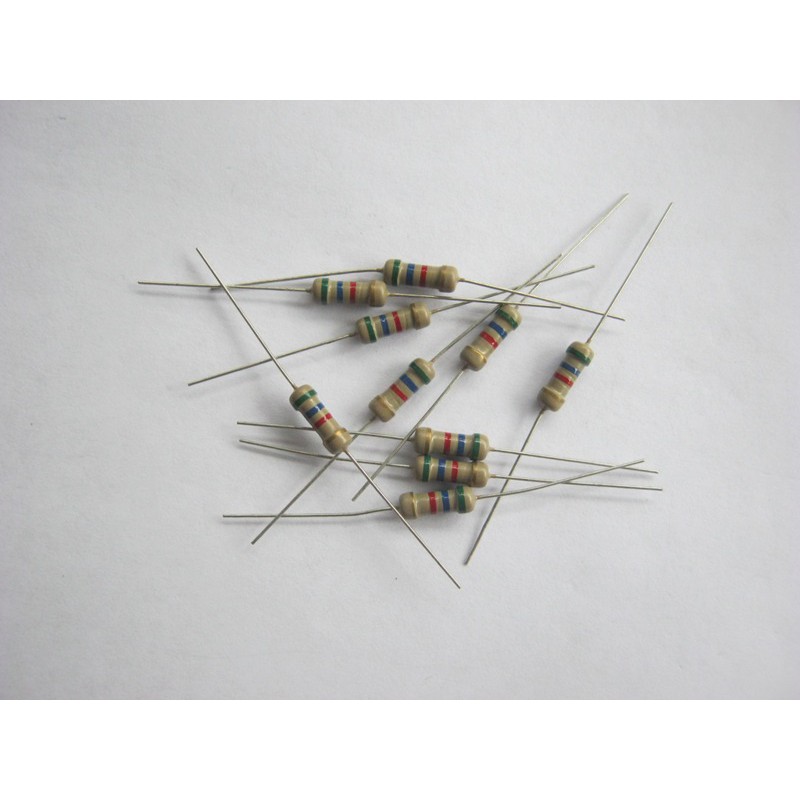 Jual Resistor 5K6 Ohm 1/2 Watt ( 20 buah ) | Shopee Indonesia