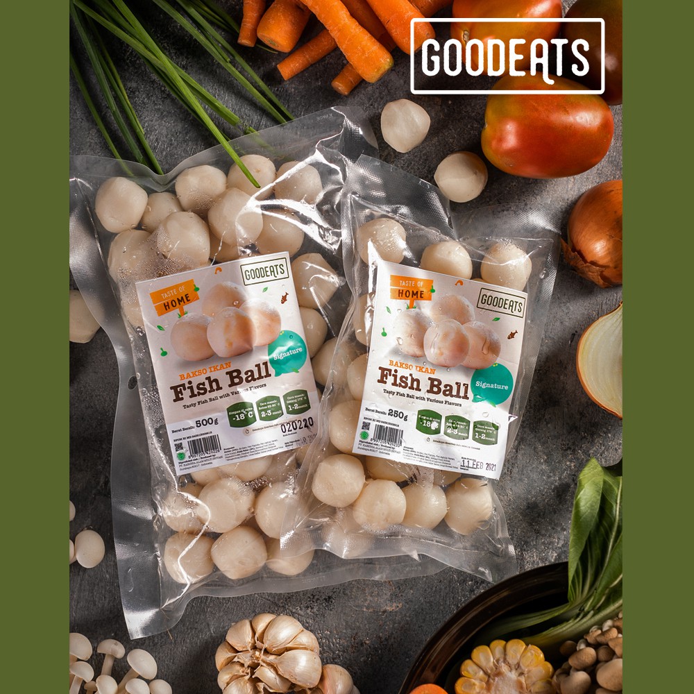 GOOD EATS SIGNATURE FISH BALL / BAKSO BOLA IKAN PREMIUM 250GR | Shopee ...
