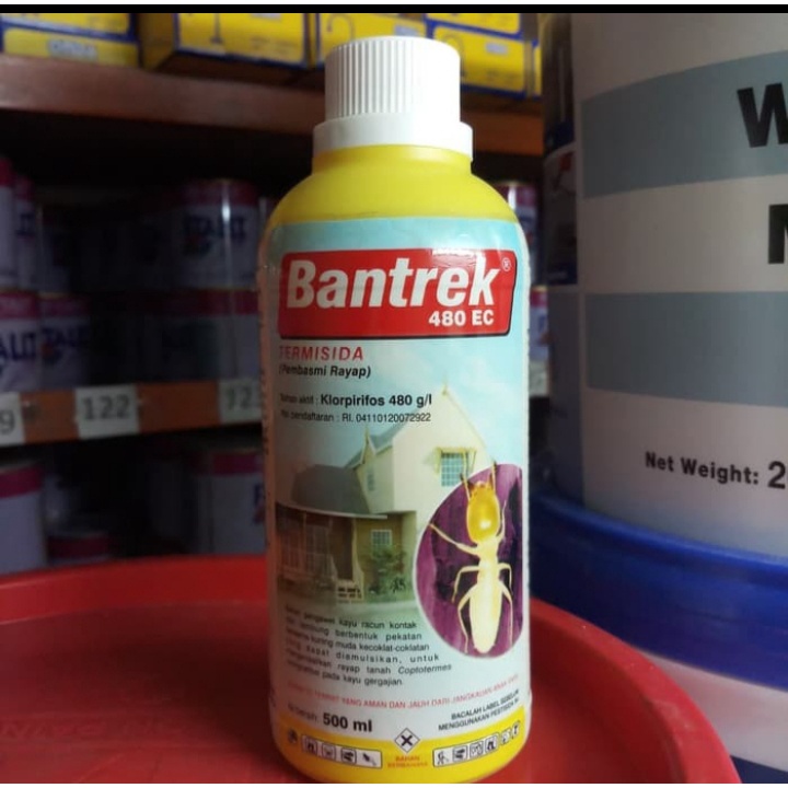 Jual Cairan Anti Rayap BANTREK 480 Ec 500 Ml | Shopee Indonesia