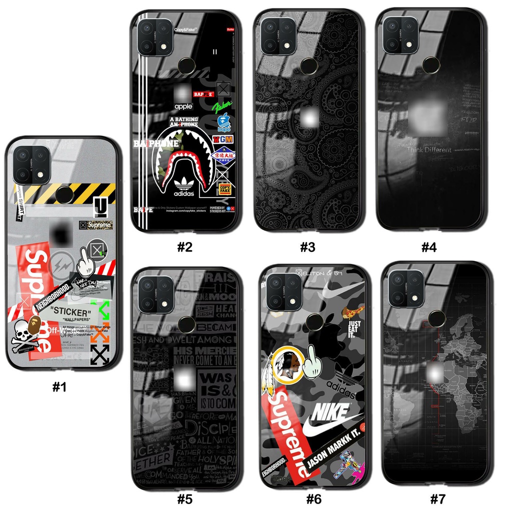 Jual OPPO A15 [ MG-03] Softcase Kaca Oppo A15 Case Hp Oppo A15 Casing ...