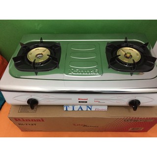 RINNAI RI-712T Kompor Gas Dua Tungku Turbo Burner | Shopee Indonesia
