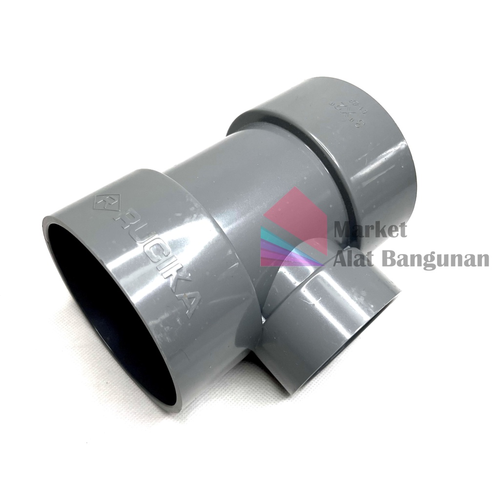 Jual Tee D 3" x 2" PVC RUCIKA / T D 3 x 2 Inci Fitting PVC RUCIKA / Sambungan Tee D-3x2 Inch PVC ...