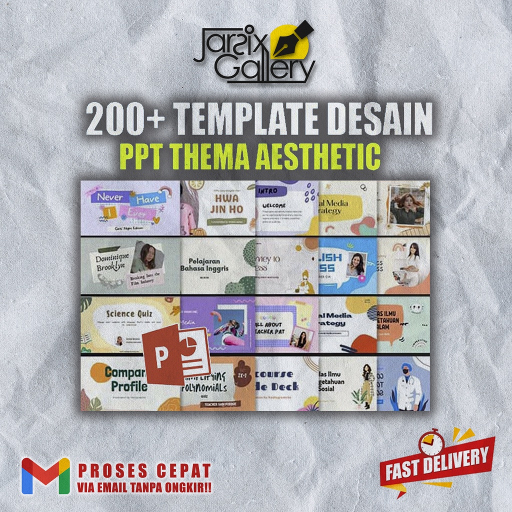 Jual 200+ Template Design PowerPoint PPT Aesthetic Presentasi Premium | Shopee Indonesia