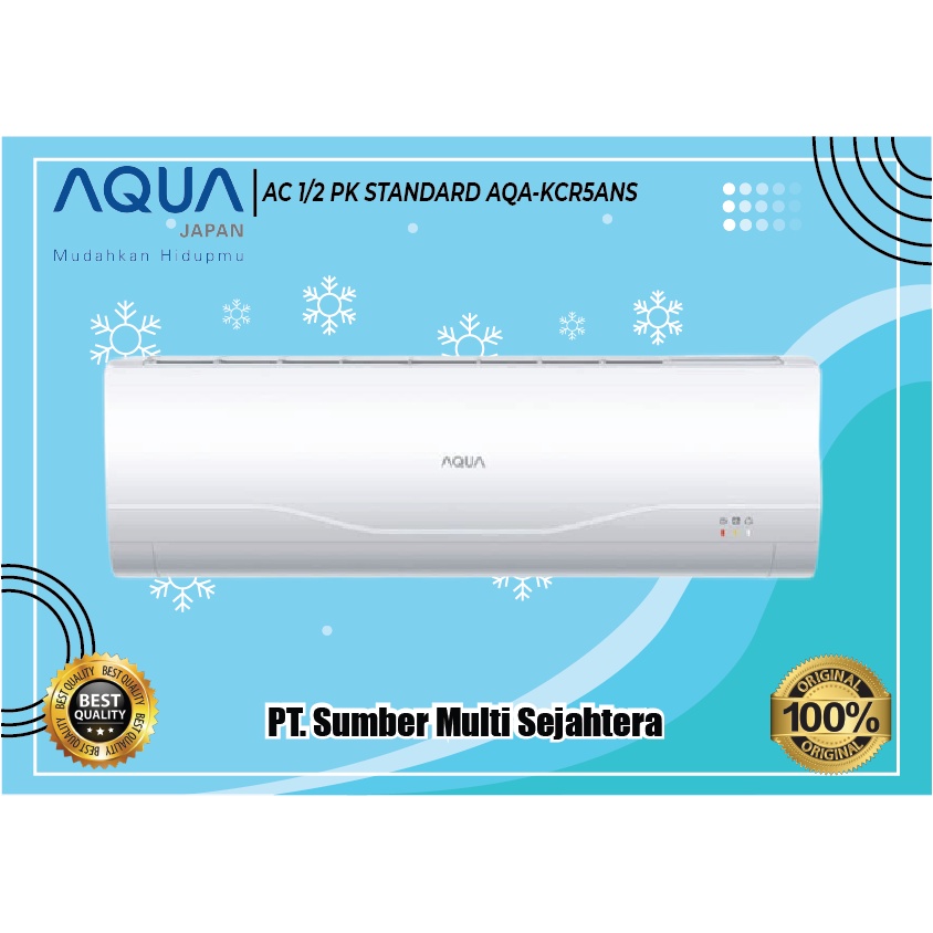 Jual AC AQUA 1/2 PK STANDARD AQA-KCR5ANS | Shopee Indonesia